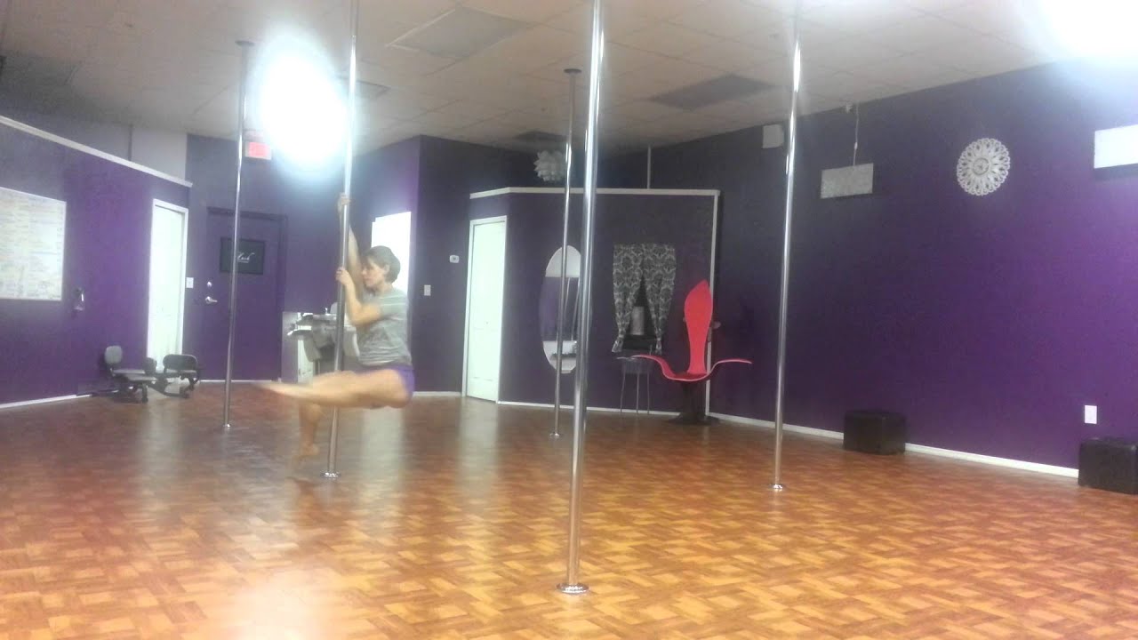 Static Pole Dance Spin Combo - YouTube