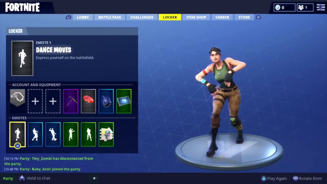 Fortnite Dance Moves - YouTube