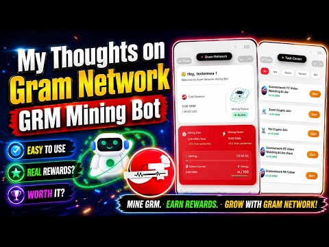 Is Gram Network GRM Mining Legit? — My Thoughts! 