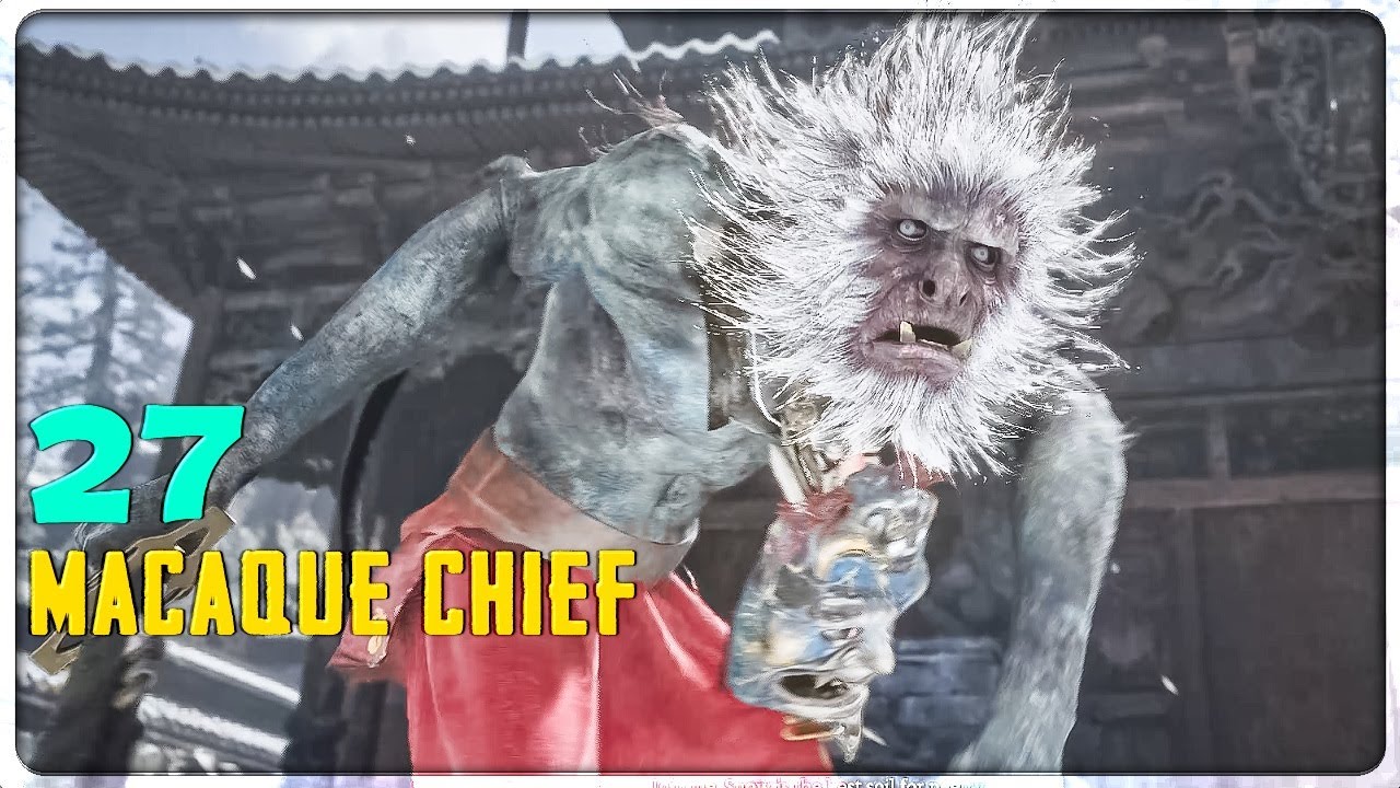Black Myth Wukong Tamil Gameplay | Macaque Chief Boss Fight 27 - YouTube