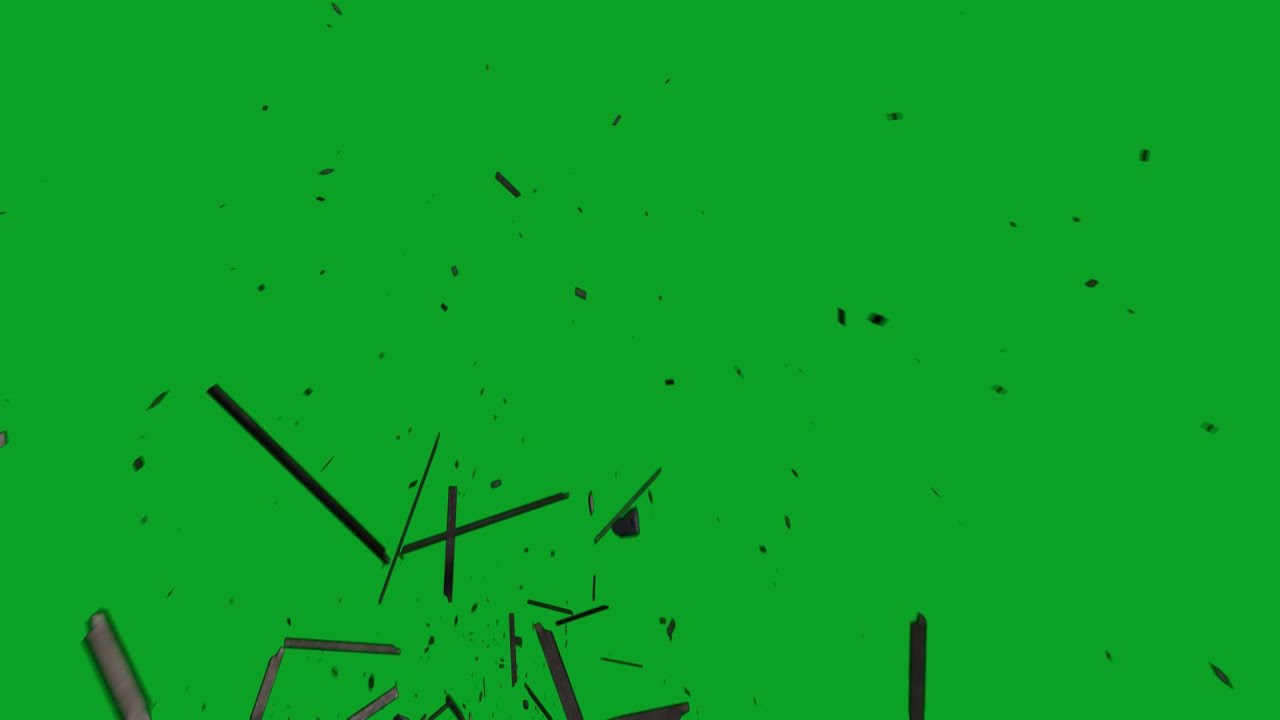 Wood Debris 04 Green Screen Chroma Key Effects AAE - YouTube