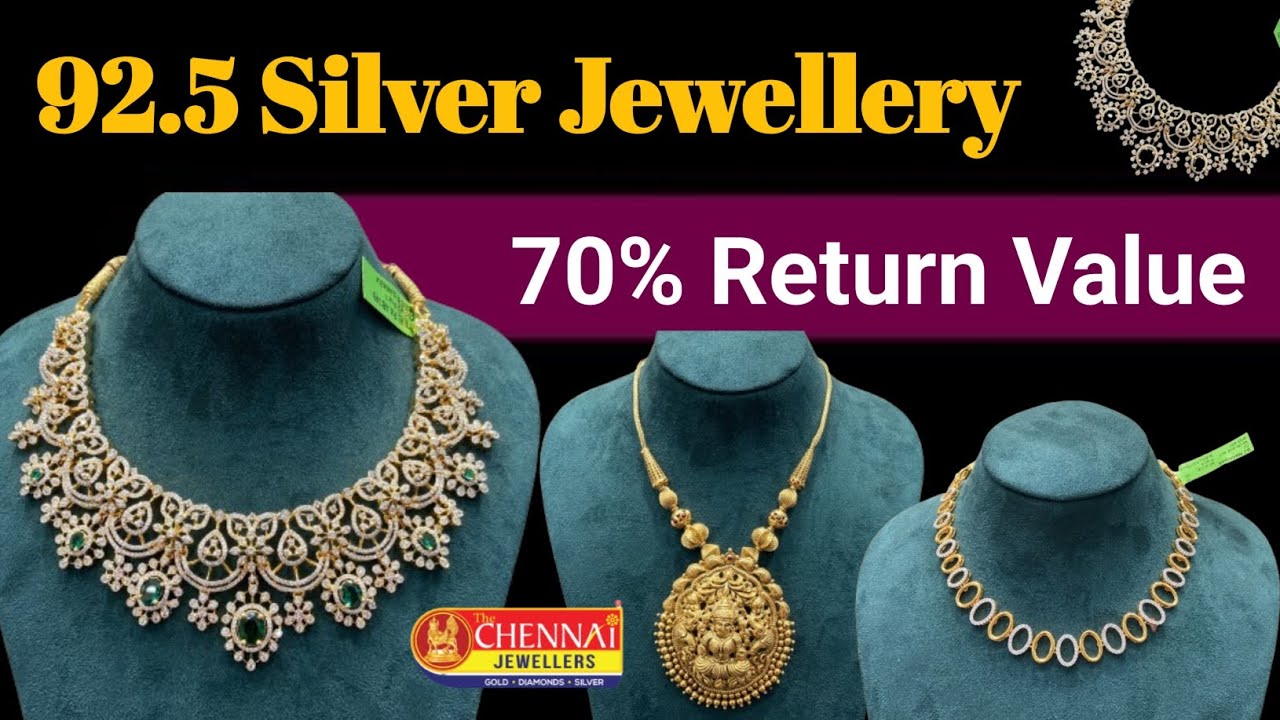Latest necklace designs with price//Silver necklace collection//Gold ...