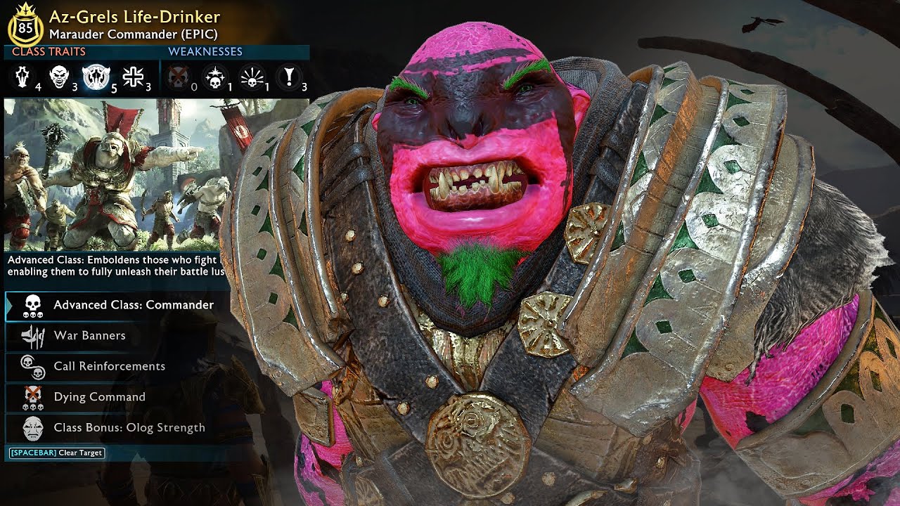 LIFE-DRINKER IS THE COOLEST ORC IN DESERT! SHADOW OF WAR - YouTube