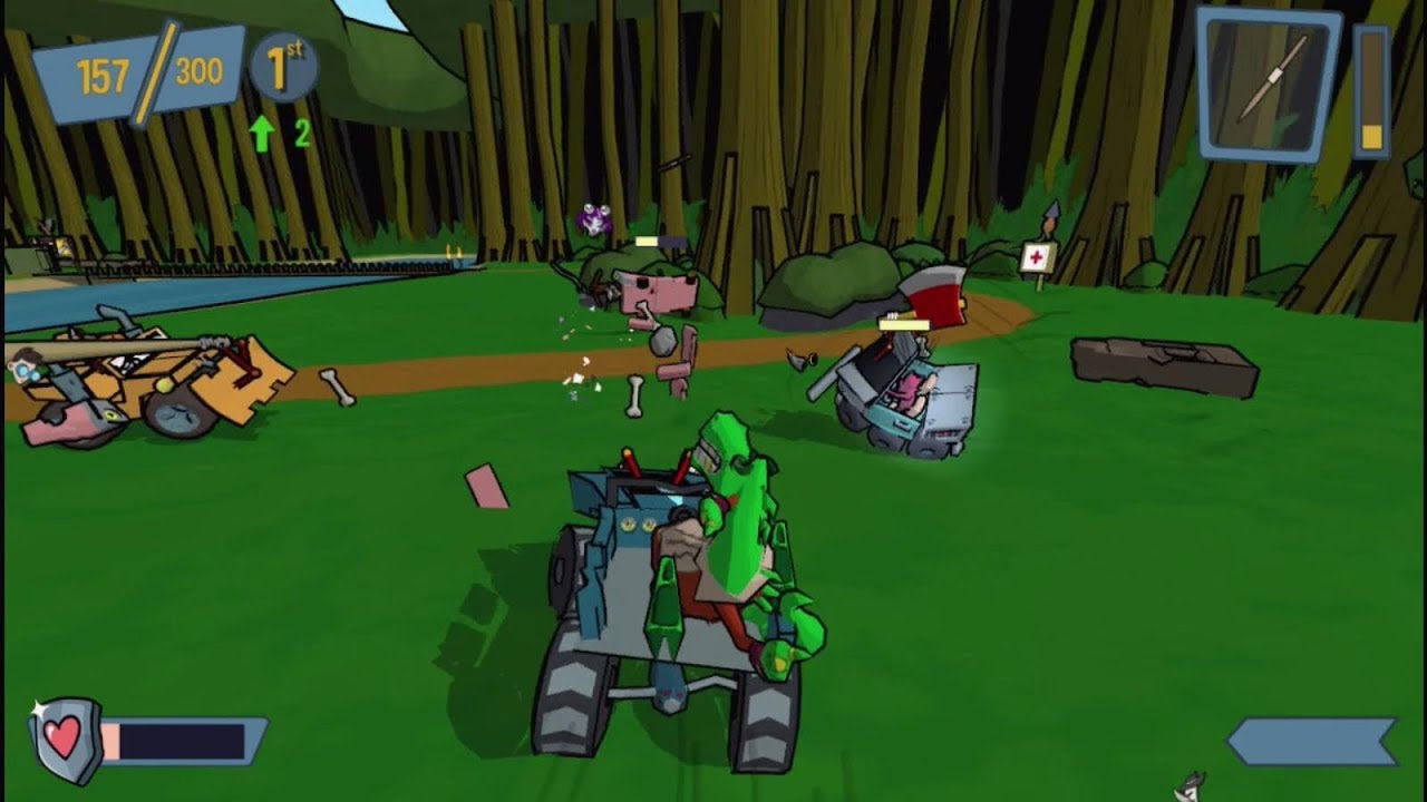 Cel Damage HD (NSW) gameplay - YouTube