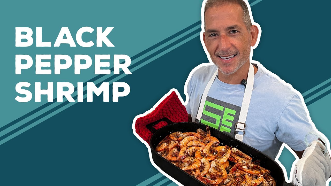 Love & Best Dishes: Black Pepper Shrimp Recipe | Shell On Shrimp In ...