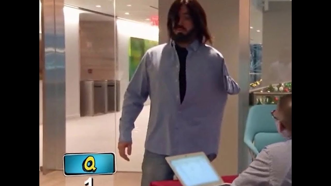 Impractical jokers - Q trying out hilarious costumes - YouTube