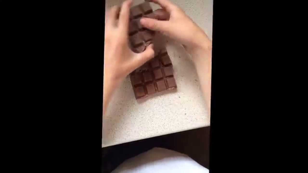 Chocolate bar trick - YouTube