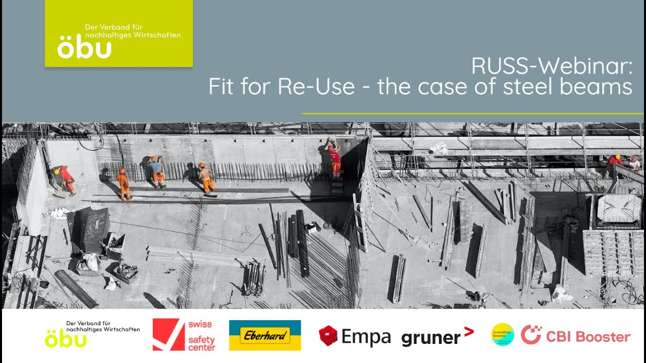 RUSS-Webinar: Fit for Re-Use - the case of steel beams - YouTube
