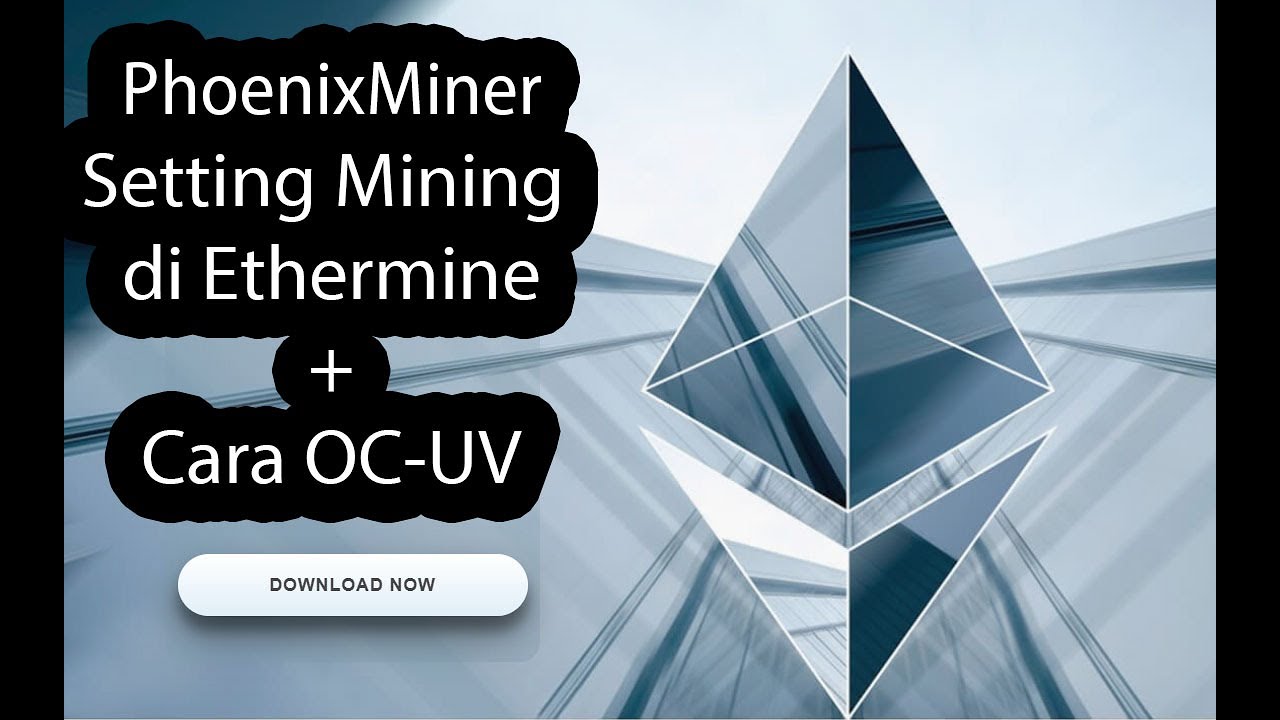 4 Mining ETH di Ethermine dgn Phoenixminer dan Overclock build-in dari PhonenixMiner via config ...