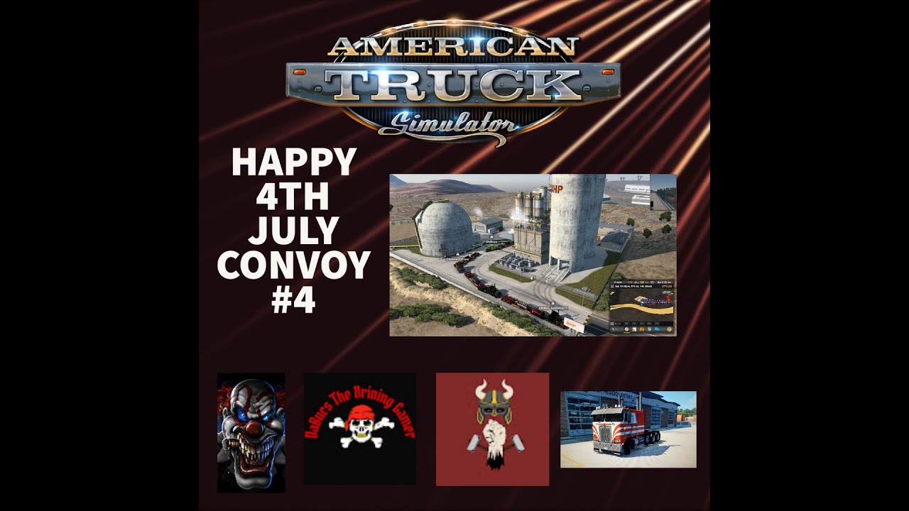 American Truck Sim livestream Convoy - YouTube