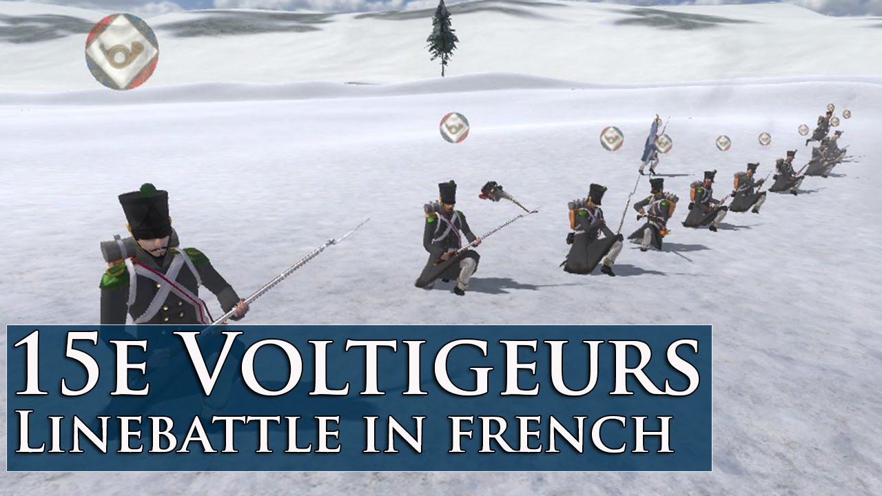 15e Voltigeurs Linebattle in French (7/30/14) - YouTube