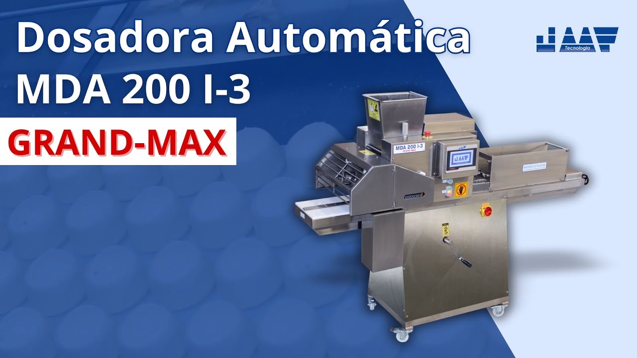 Micro Dosadora Automática MDA 200 I-3 Grand-Max | JMF Tecnologia - YouTube