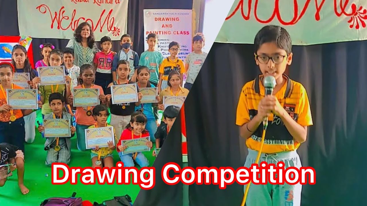 GK Dance Studio ll Drawing Competition 😊 ️ - YouTube