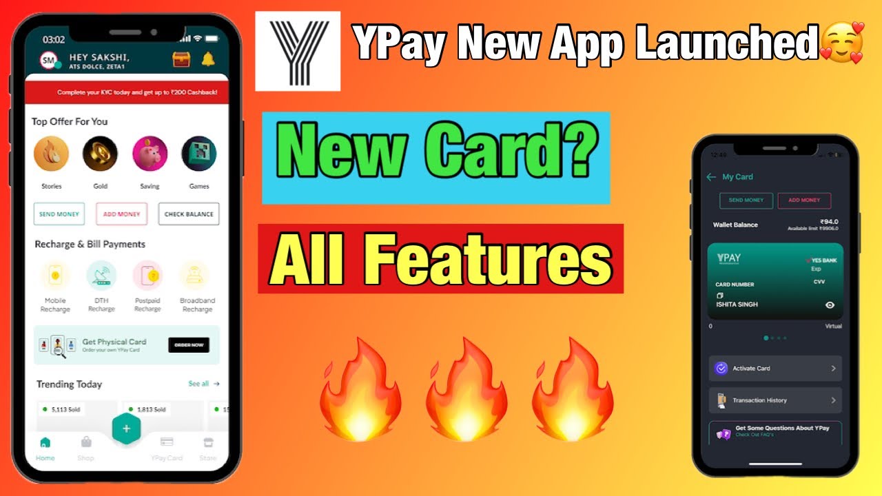 Ypay New App Launched || Ypay New Update ||Ypay Card - YouTube