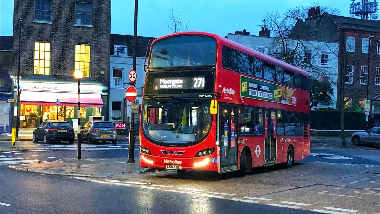 December! Visual Journey On 271 | Metroline Travel LK14FBC (VWH2009 ...