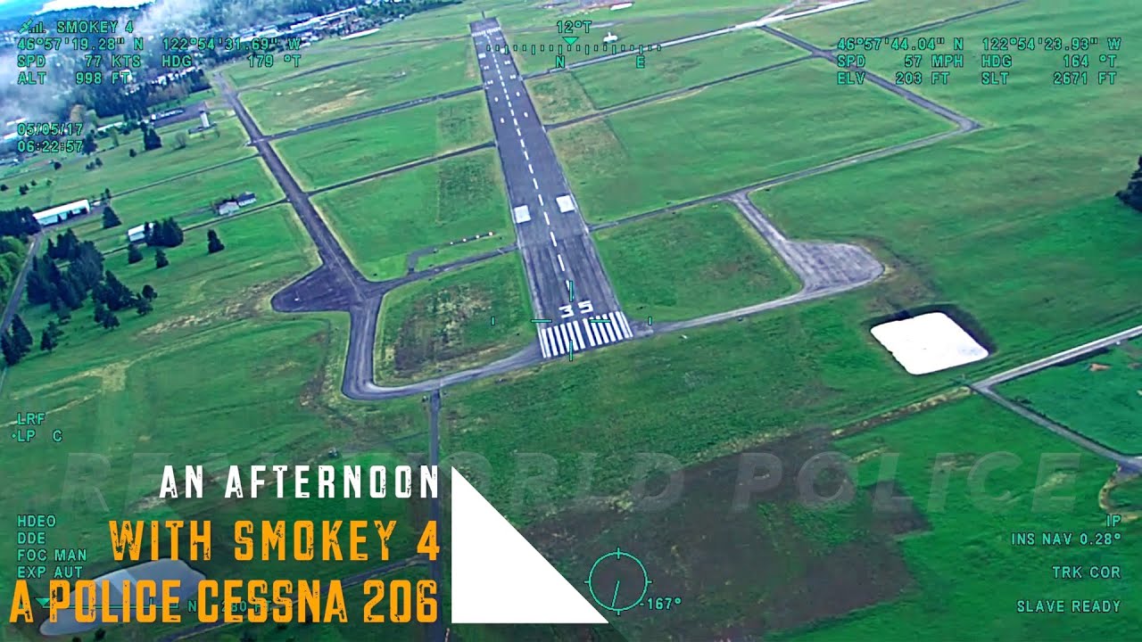 Speed Enforcement by Aircraft: View From The Plane - YouTube