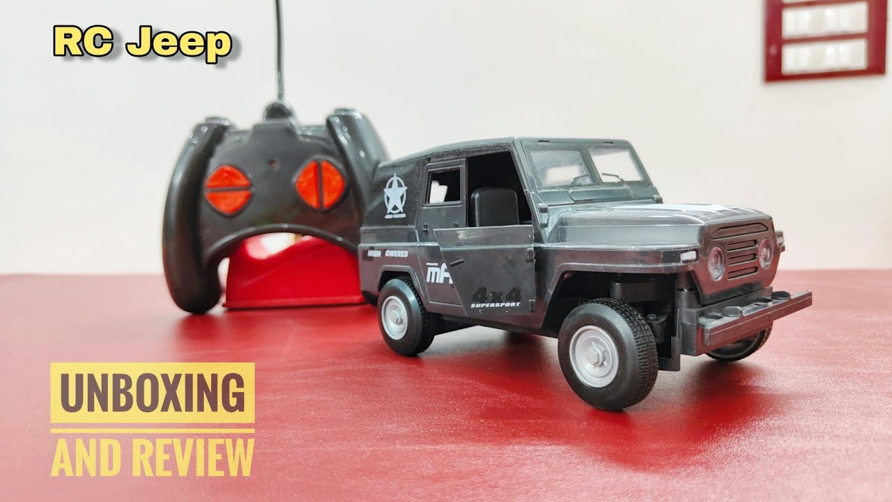 RC Jeep Unboxing and full review |Miss and Chief RC Car - YouTube