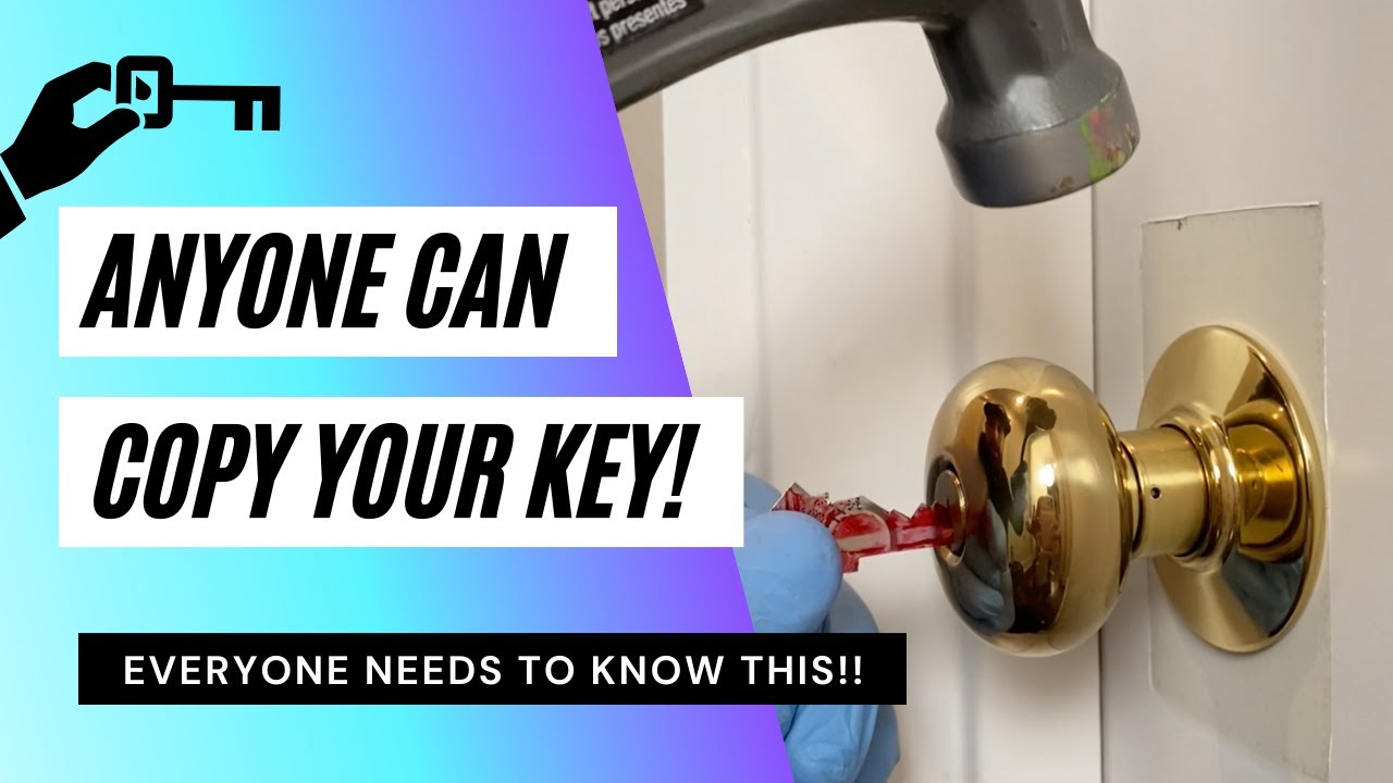 HOW TO COPY ANYBODY'S KEY! (Everyone should know this!) - YouTube