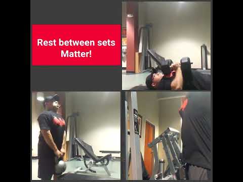 Rest between sets & reps. - YouTube