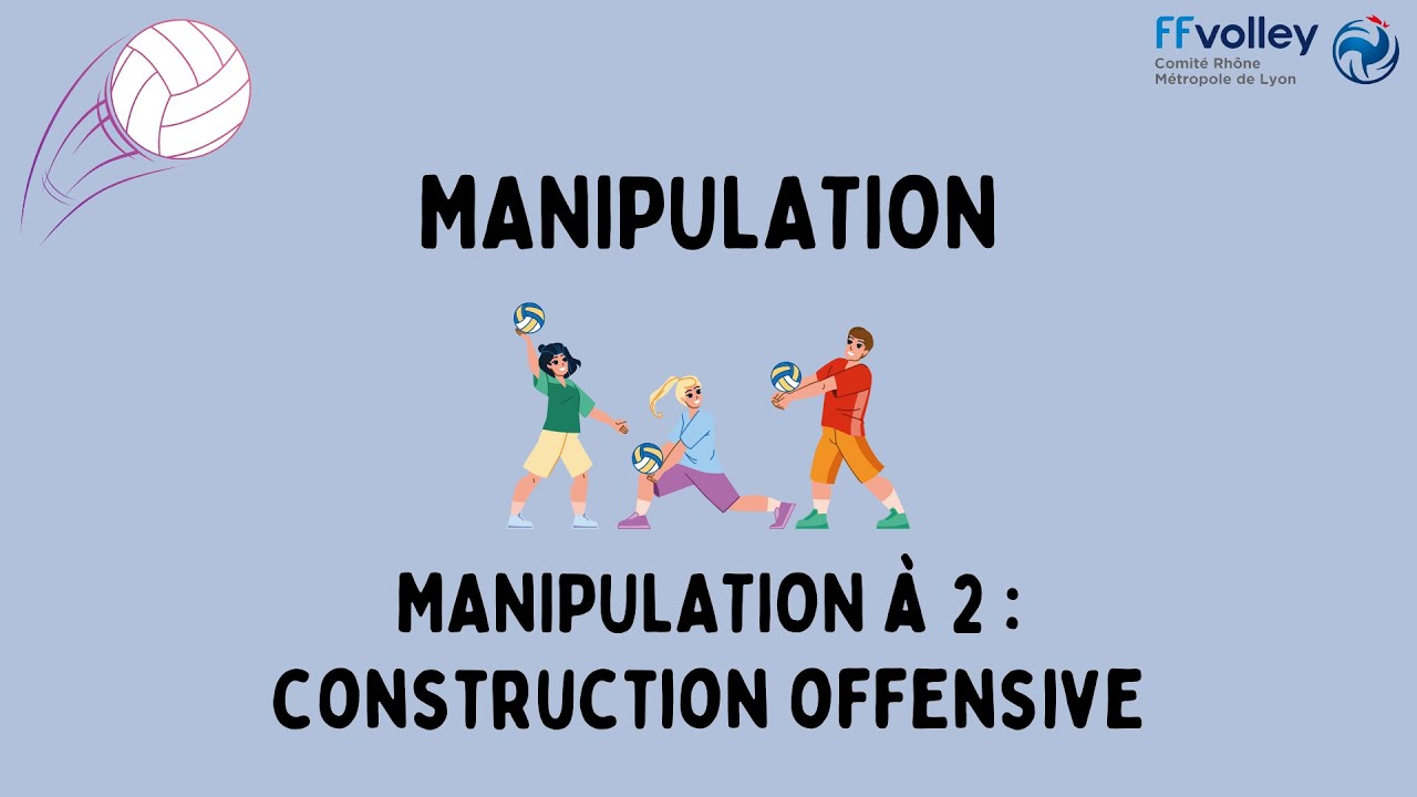 Manipulation à 2 : construction offensive - YouTube