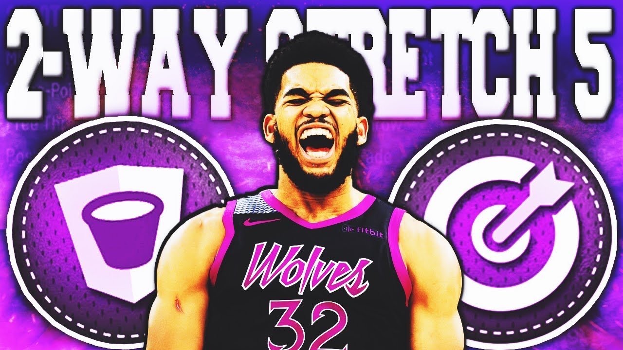 BEST 2-WAY STRETCH FIVE BUILD ON NBA 2K20! RARE BUILD SERIES VOL. 75 ...