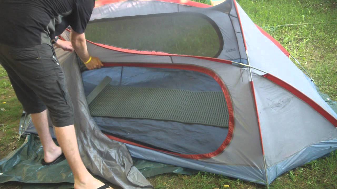 Texsport Osprey 3 person 3 season tent review - YouTube