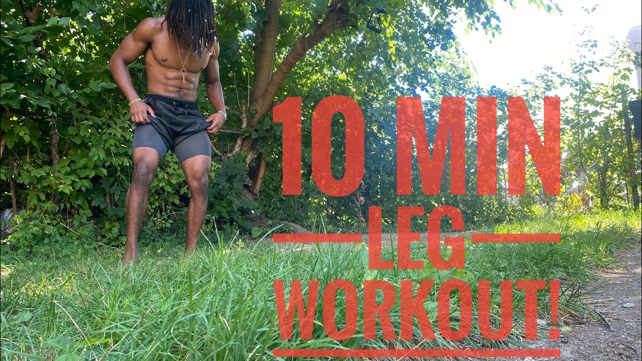 10 Min Leg Workout | Follow Along! - YouTube