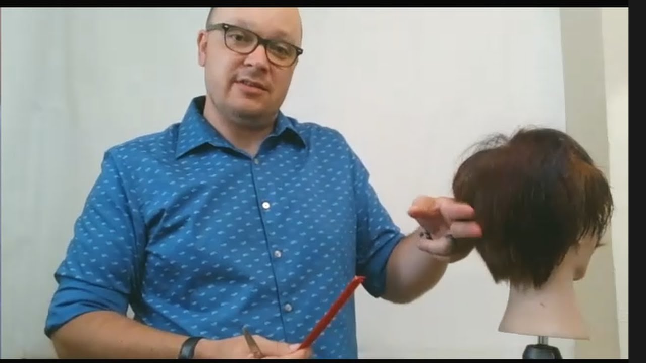 How To Get A Wispy Nape In Your Pixie Cut - YouTube