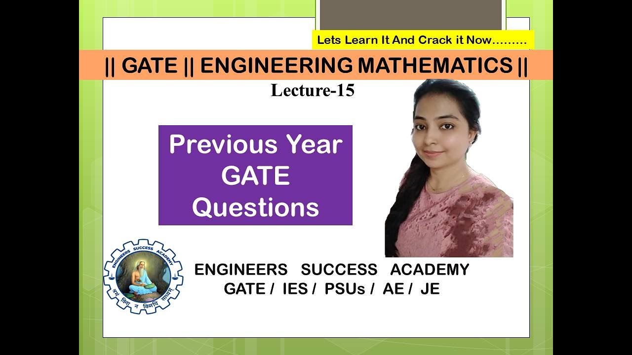 ENGINEERING MATH | GATE PYQs | Differential Equation | LECT- 15 | - YouTube
