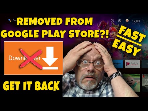 🚨 DOWNLOADER APP REMOVED FROM ANDROIDTV - HOW TO GET IT BACK 🚨
