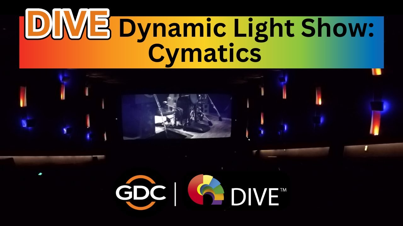 DIVE Dynamic Lighting Show: Cymatics. Make a Cinematic Pre-show Impact ...