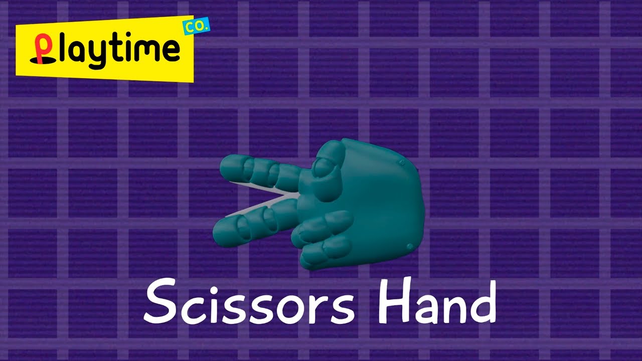 Poppy PlayTime: Chapter 4 - New Scissors Hand VHS Tutorial (Fanmade ...