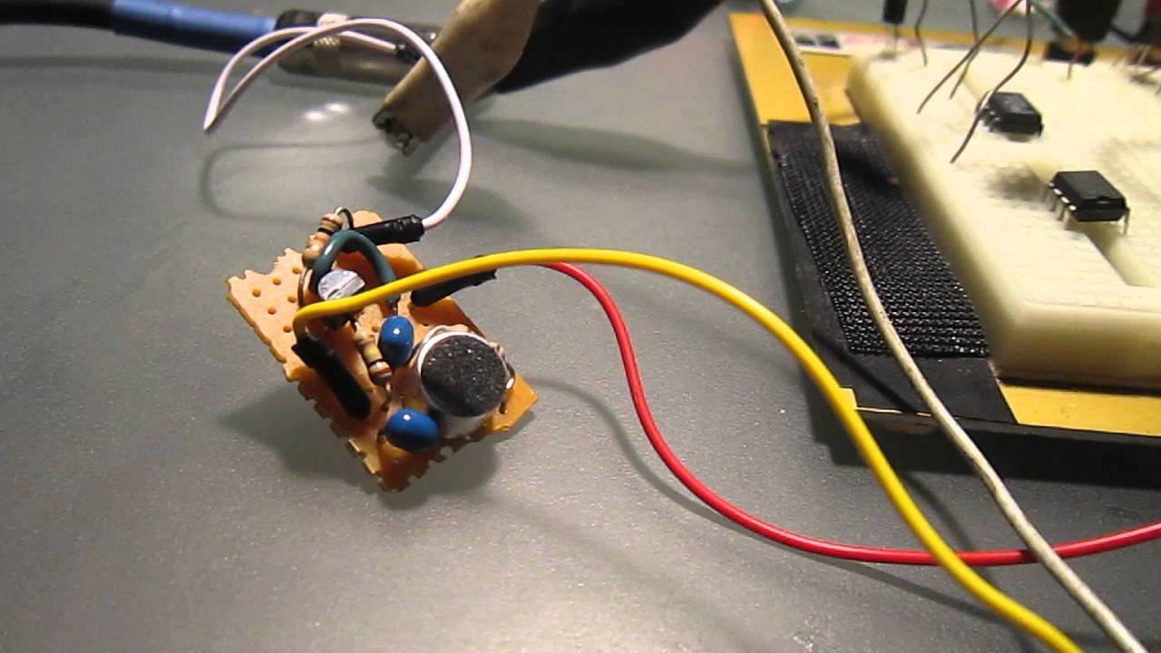 Electret Microphone test with Presonus Studio One - YouTube