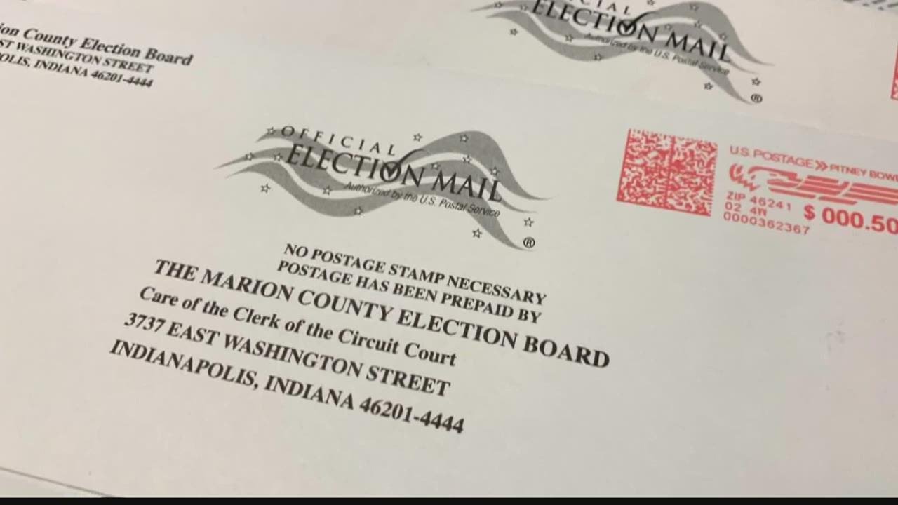 Indiana voters getting mystery absentee ballot applications - YouTube