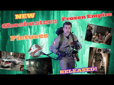 NEW Ghostbusters Frozen Empire pictures Released!🚨🚫👻 #ghostbusters # ...