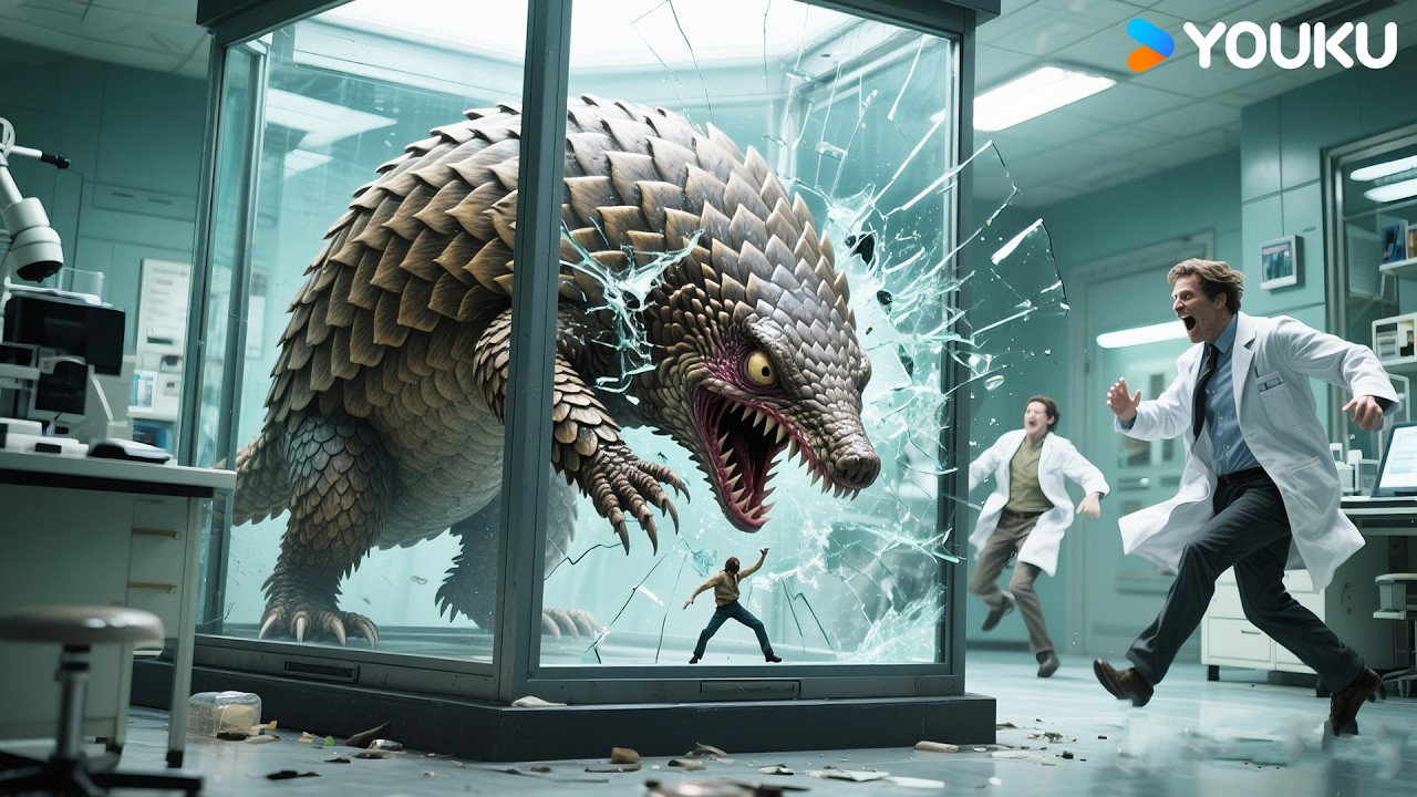 🦡💢MUTANT pangolin WAKE ANGRY by gun sound! Oh shit! |The Monster Is ...