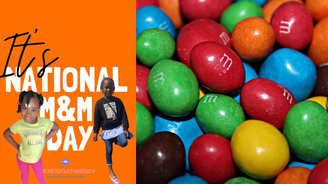 The Confetti Squad celebrates National M&M Day... - YouTube