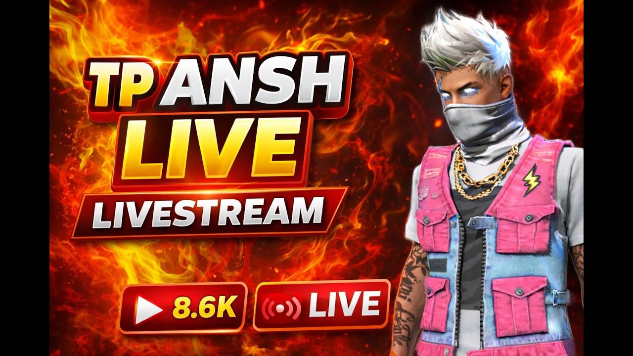 🔴[Live] New Season Br RANK Live 🗿 24 Hr Push #tpanshgaming # ...