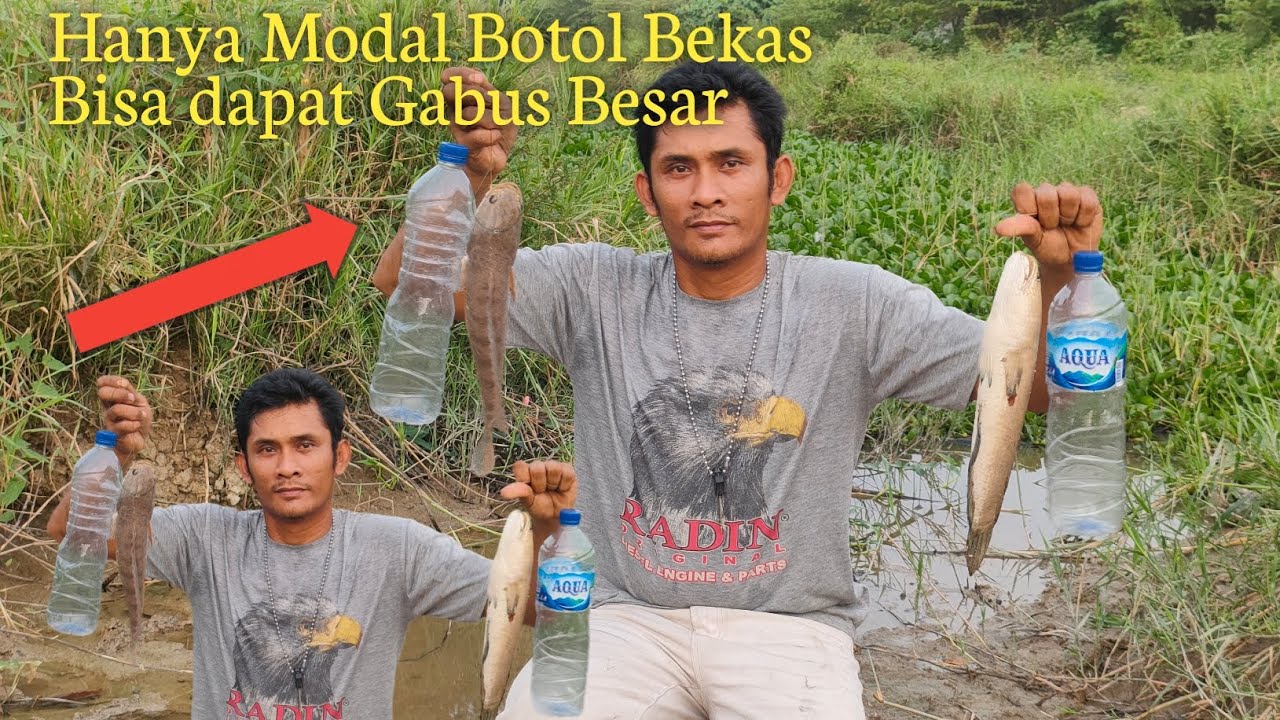 Hanya Modal Botol Bekas || Strike Gabus Besar !! - YouTube