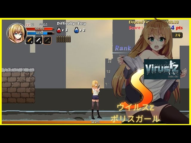 Gameplay Virus Z Ryona Death