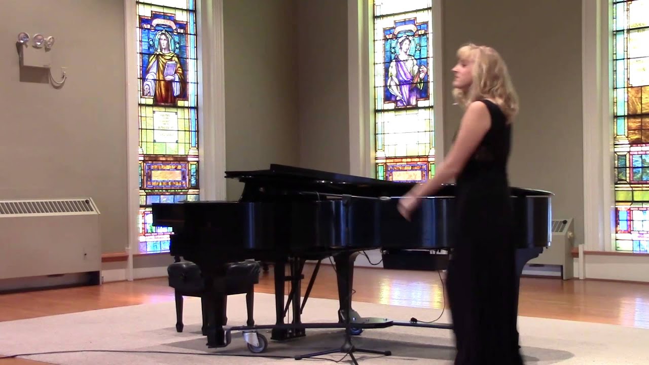 Faith Brown and Emily Hoke Recital - YouTube