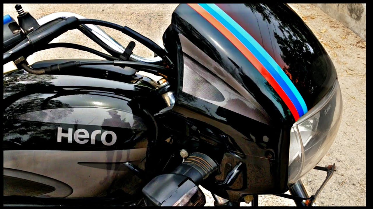 Splendor + Modified || Simple Shining Black Smoke - YouTube