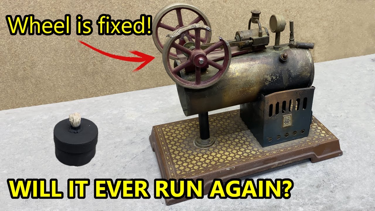 1917 BING Live Steam Engine Restoration – Will It Ever Run Again? - YouTube