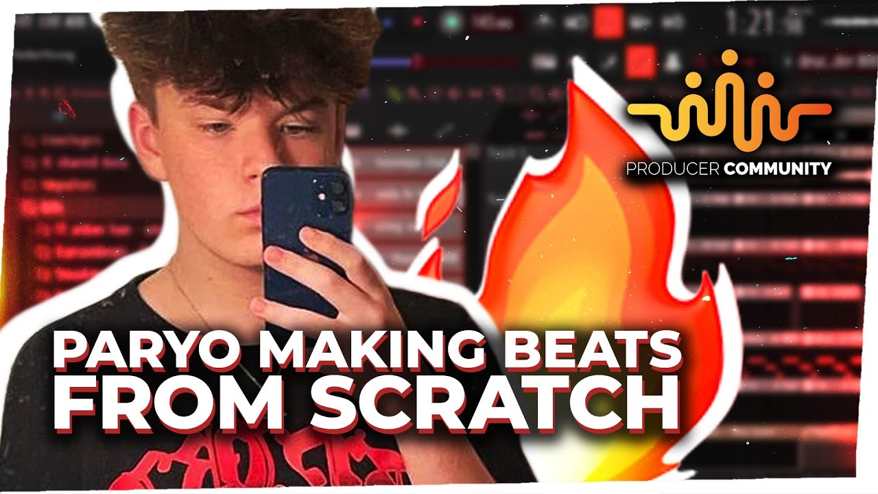 PARYO MAKING 2 BEATS FROM SCRATCH 🔥 (+ crazy loop flip 🥵) - YouTube