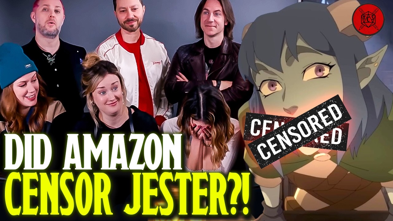 Critical Role Cast Talks Mighty Nein! Did Amazon CENSOR Jester? - YouTube