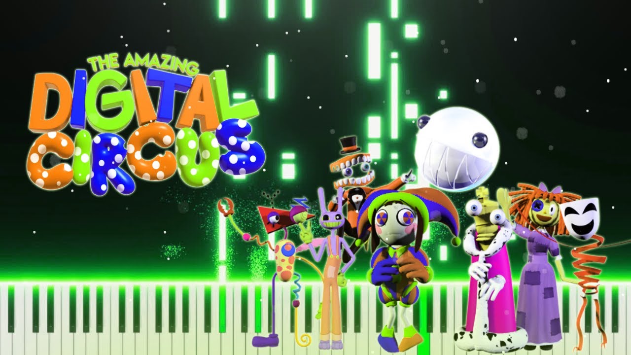 The Amazing Digital Circus - Main Theme | Piano Instrumental by OCTOBER ...