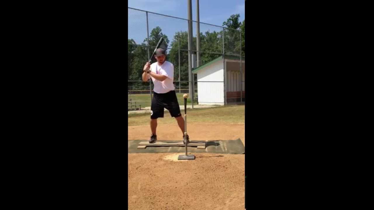 Balance Beam Batting Drill - YouTube