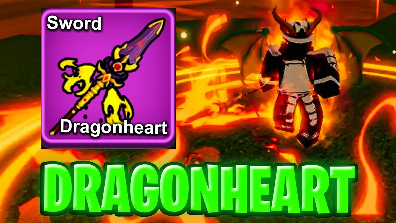 How To GET DRAGON HEART NEW SWORD SHOWCASE in BLOX FRUITS! ROBLOX - YouTube