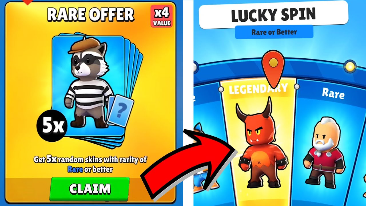 CURSED RARE OFFER! - Stumble Guys - YouTube