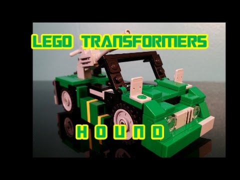 Lego Transformers Hound G1 By BX Brix - YouTube